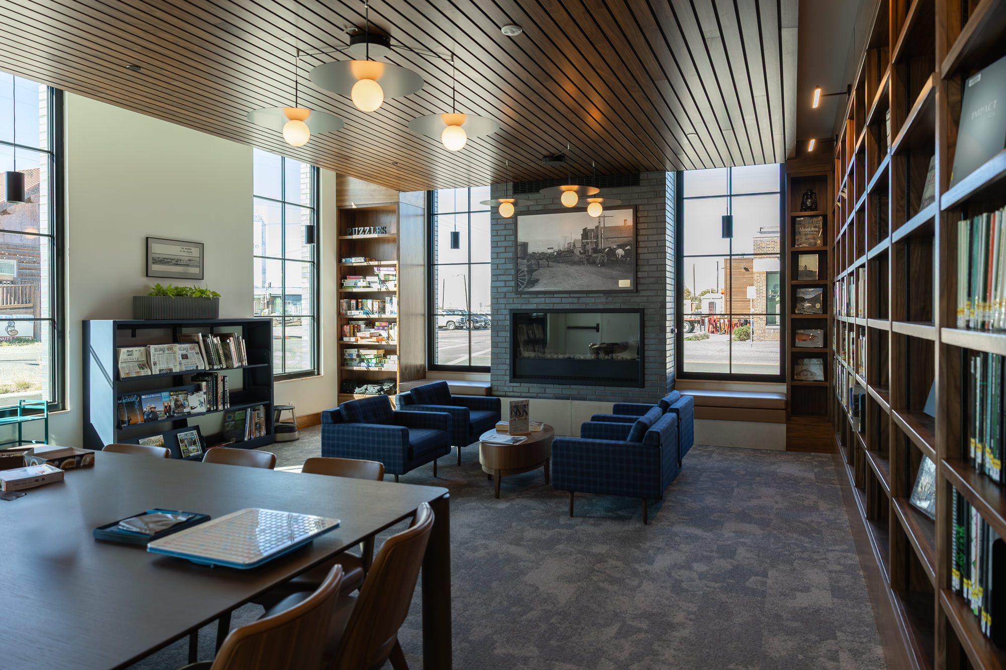 Explore the New & Improved Belgrade Community Library - Bates Homes